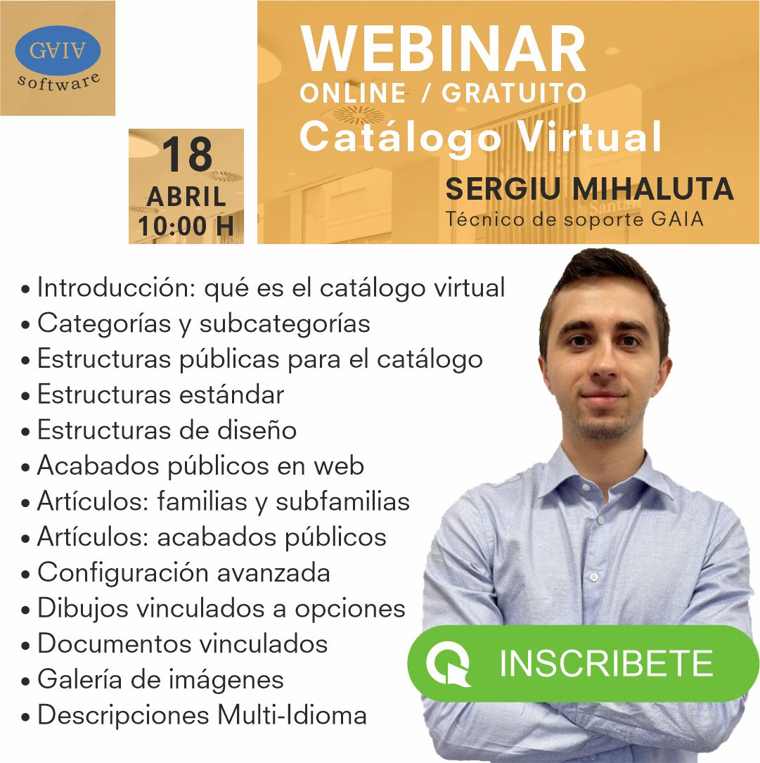 GAIA software Gama de programas PRODUCTOR